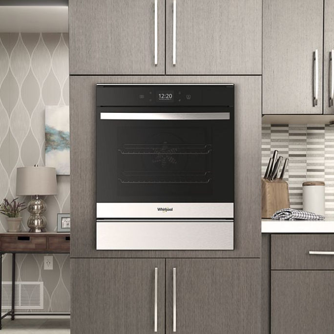 Electric oven - WOS52ES4MZ - Whirlpool - convection / built-in / single ...