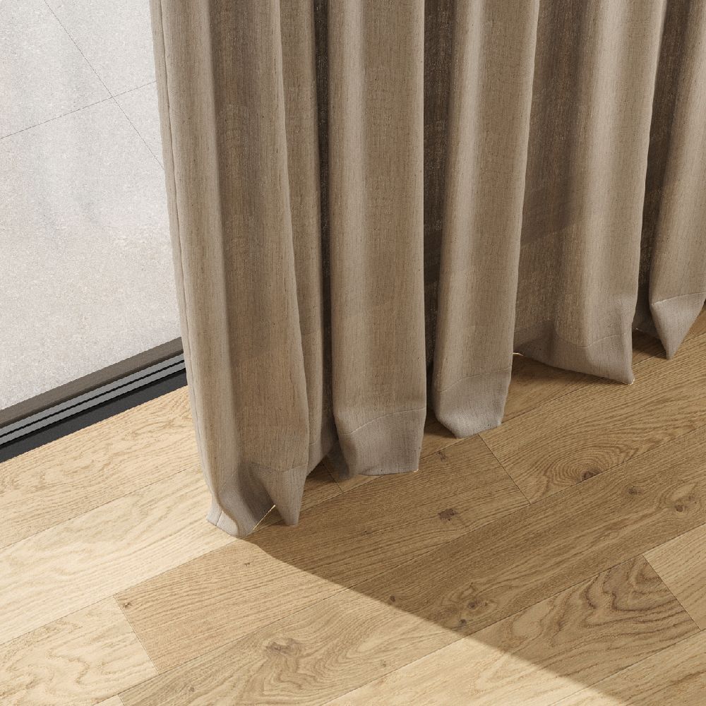 Curtain fabric - CORARO - Zimmer + Rohde GmbH - plain / linen / jacquard