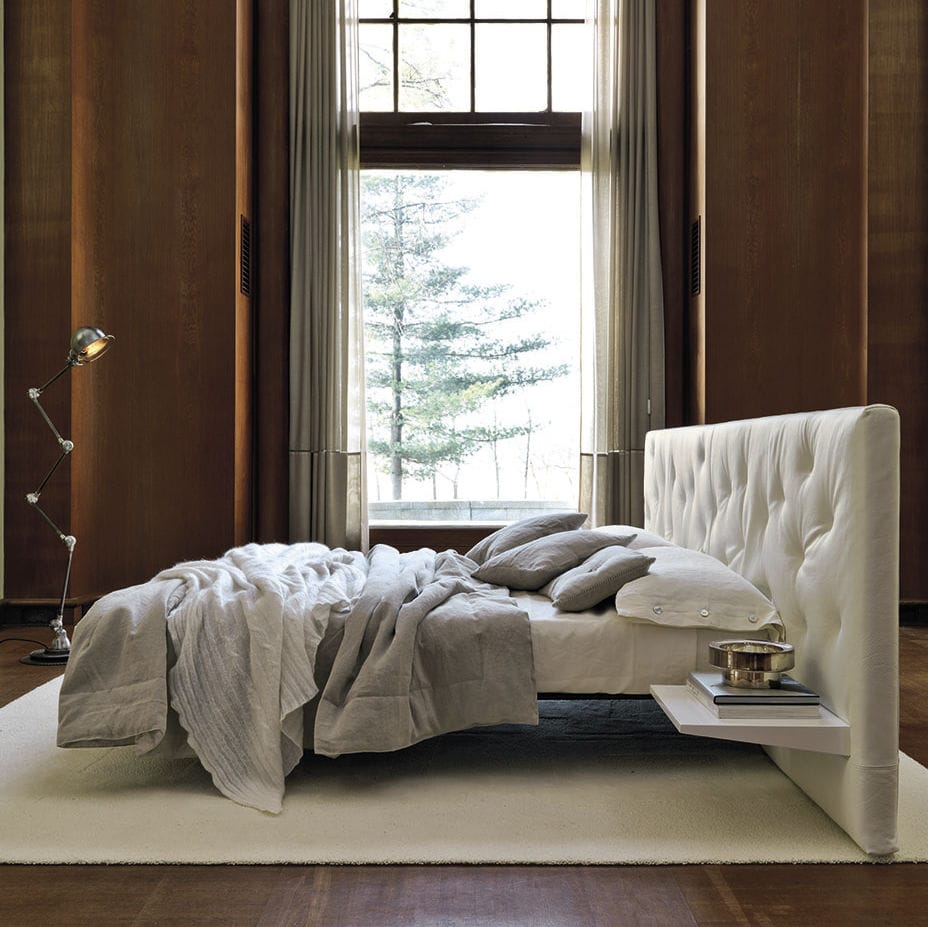 Double bed - CHANCE UP - desiree divani - contemporary / upholstered ...