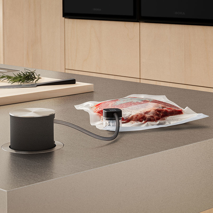Built-in vacuum packing machine - QVac - BORA Vertriebs GmbH & Co KG