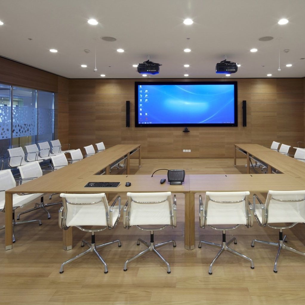 Contemporary boardroom table - FLIPPER - UNIFOR - wooden / aluminum ...