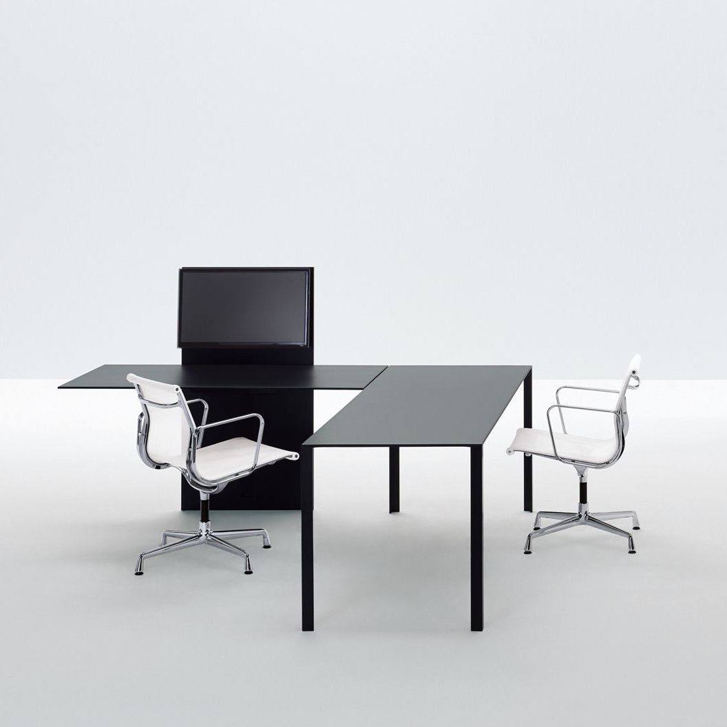 Executive desk - LESSLESS - UNIFOR - free-standing / 2 person ...