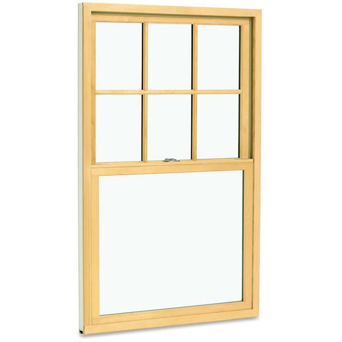 Pine window - REPLACEMENT - MARVIN - fiberglass / sash / double-glazed