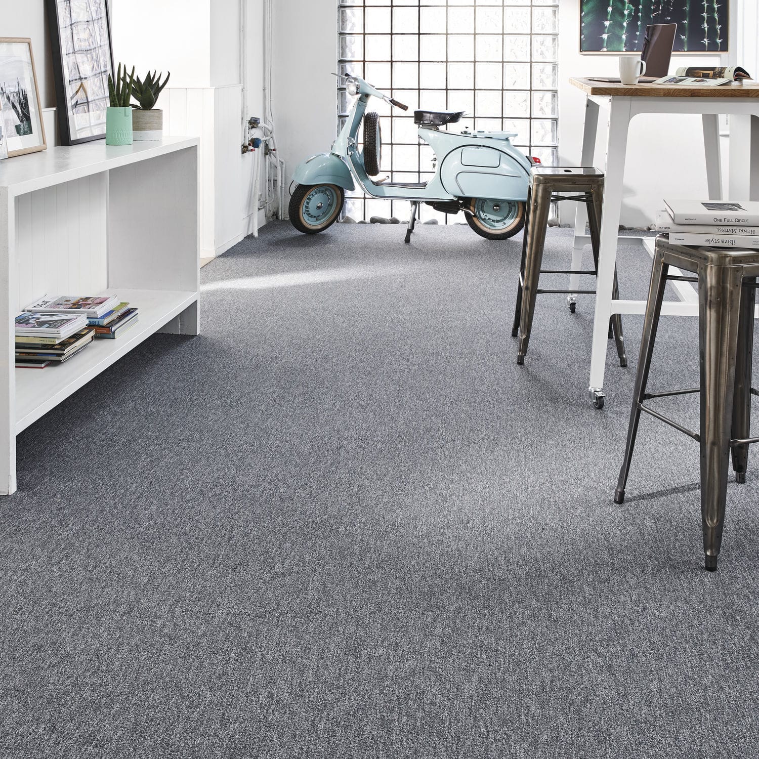 Loop pile carpet - AVENUE - Balsan - structured / polyamide / nylon