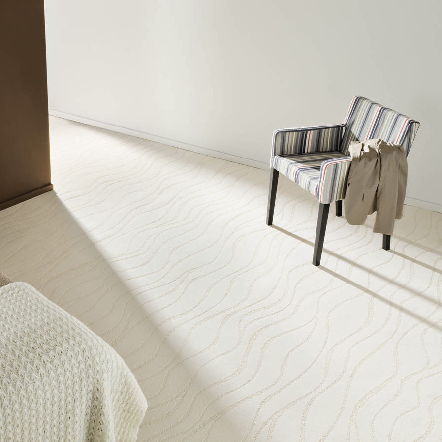 Tufted carpet - AQUA - Balsan - structured / polyamide / nylon