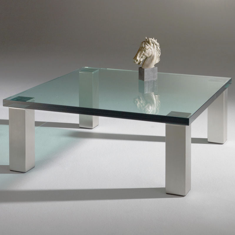 Contemporary coffee table - QUADRO MAXUM - Dreieck GmbH - glass ...