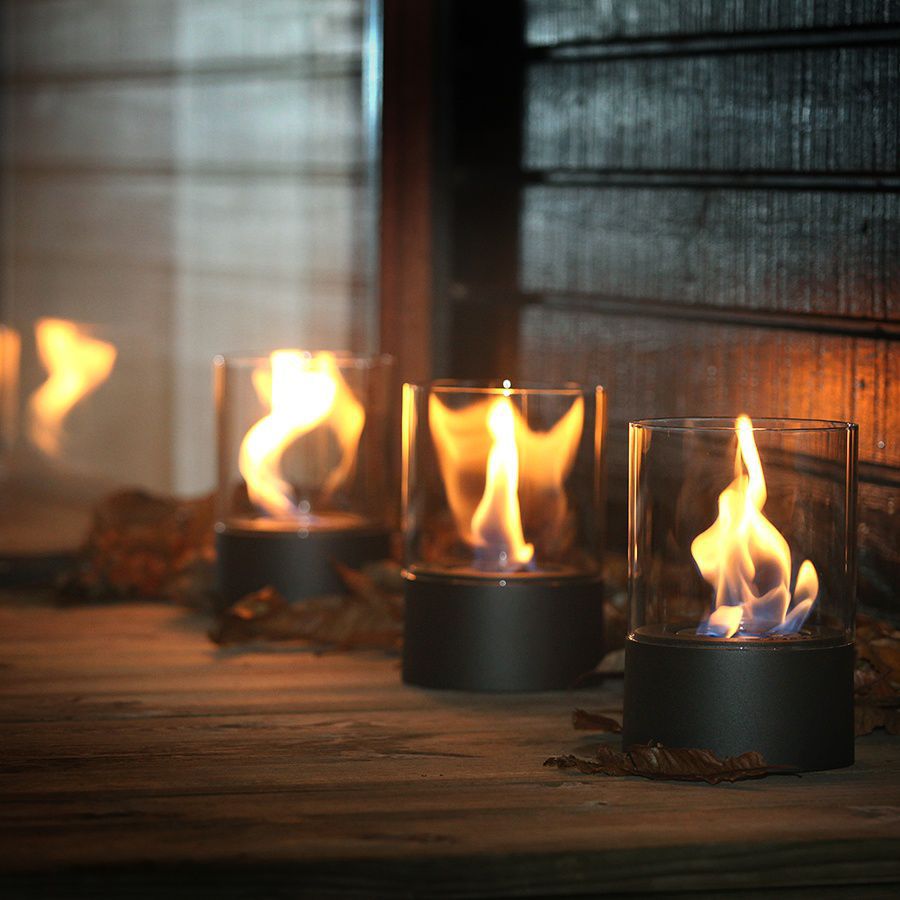 Round bioethanol burner - BEL - Morsø Jernstøberi A/S - free-standing