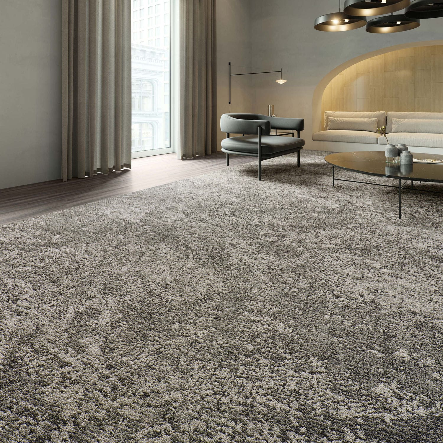 Tufted carpet - STORIED PIECES - Mohawk Group - loop pile / cut pile ...