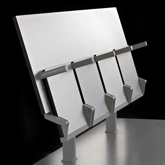 Contemporary auditorium seat - LEC - Mobel - indoor / molded plywood ...