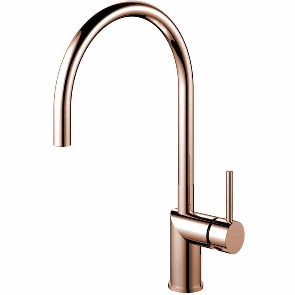 Countertop mixer tap - RH-170 - nivito - stainless steel / kitchen / 1-hole