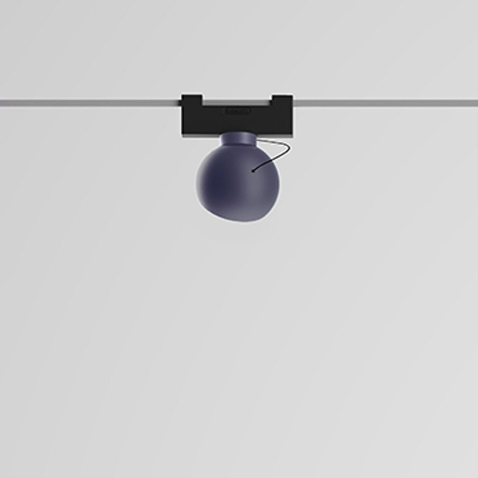 LED cable lighting - Funivia - Artemide - round / linear / aluminum