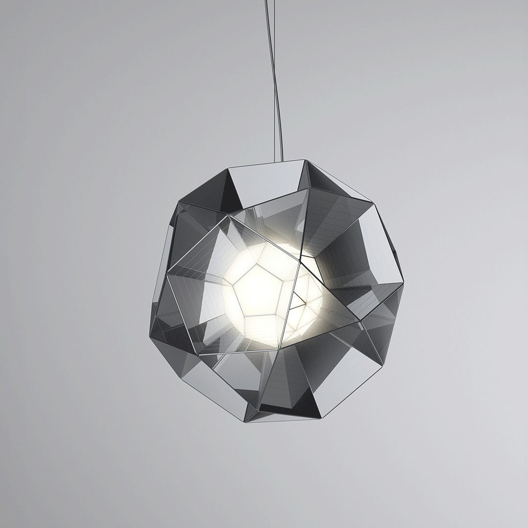 Hanging light fixture - ARCTIC - Artemide - LED / geometric / IP20