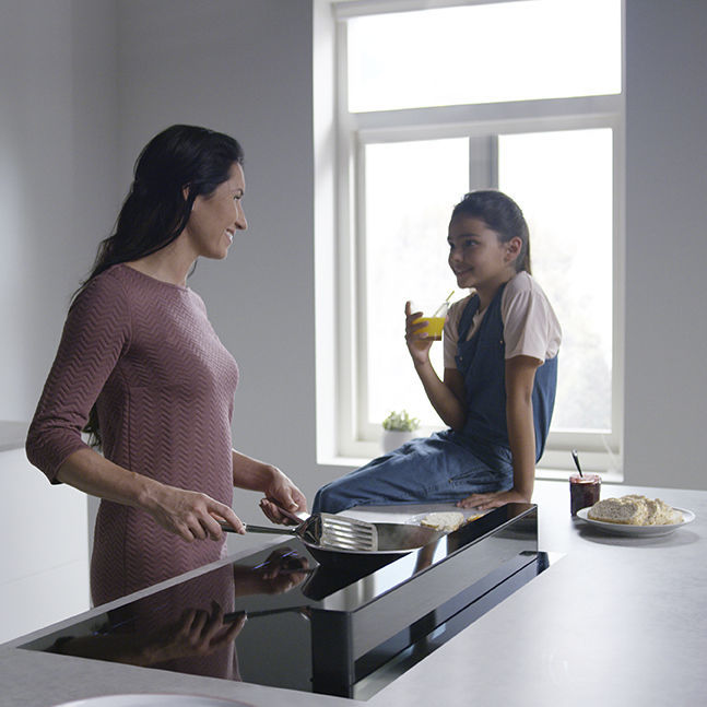 Downdraft extractor - Panorama Power - NOVY N.V. - ductless / Class C ...