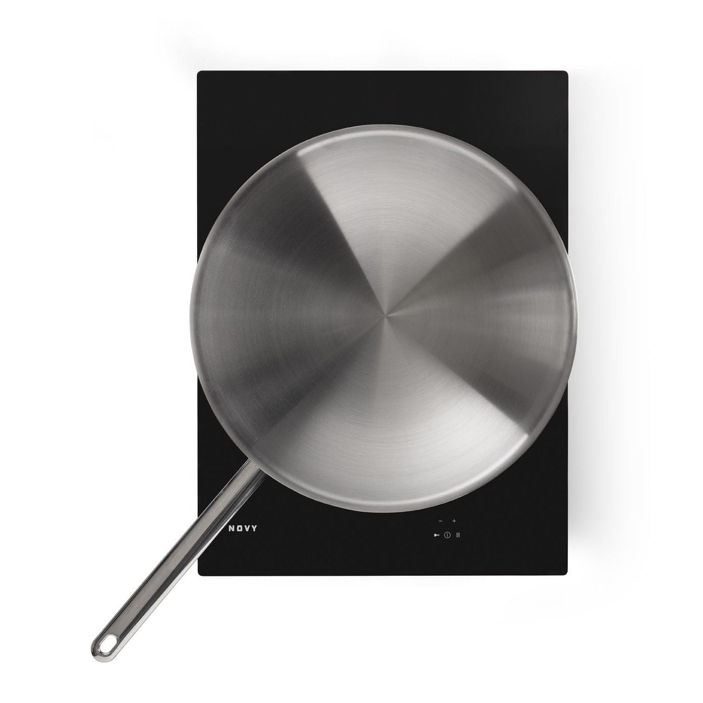 Induction cooktop - Wok - NOVY N.V. - 1 burner / built-in / with touch ...