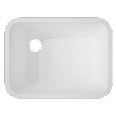 Built-in washbasin - Care - CORIAN - Corian® / Solid Surface / custom