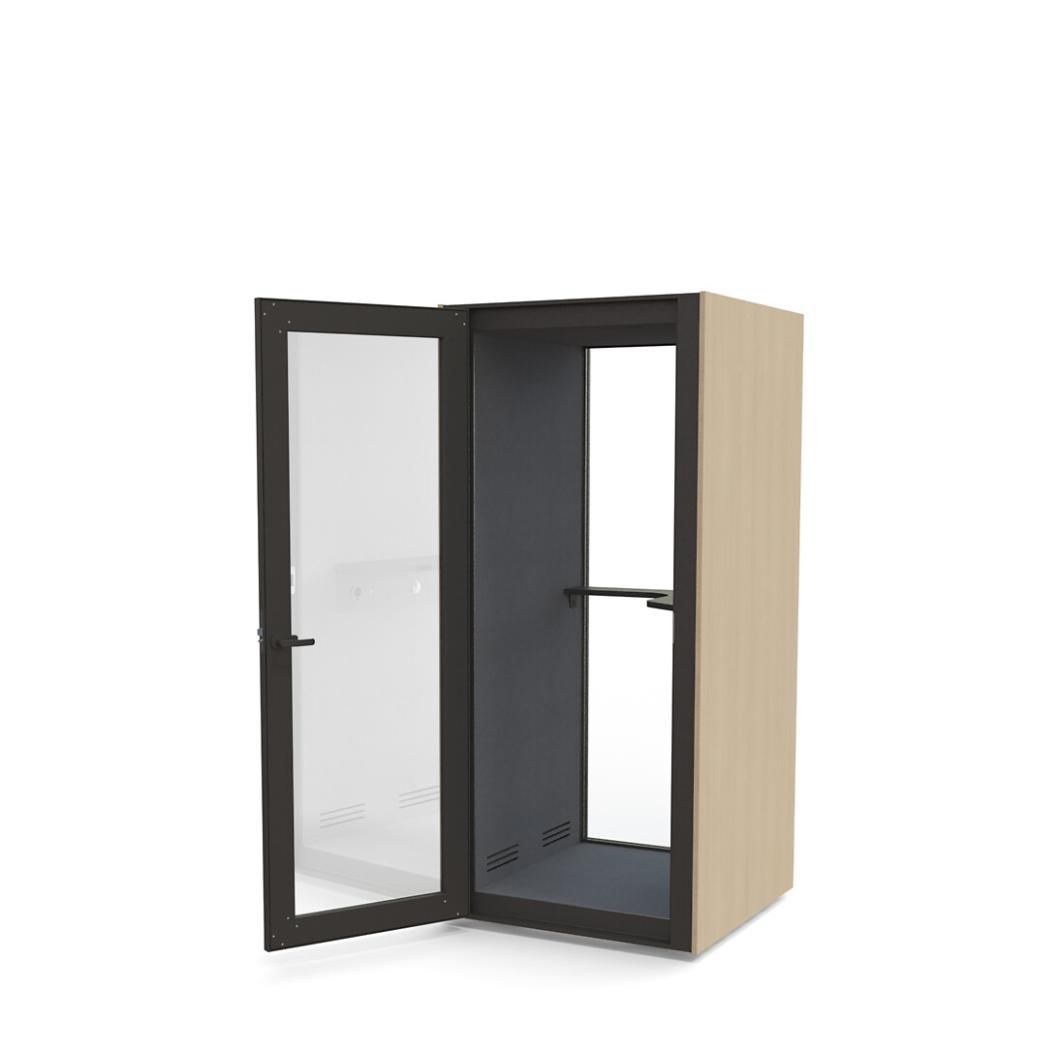 Commercial phone booth - Sono booth - Martela - felt / laminate / melamine