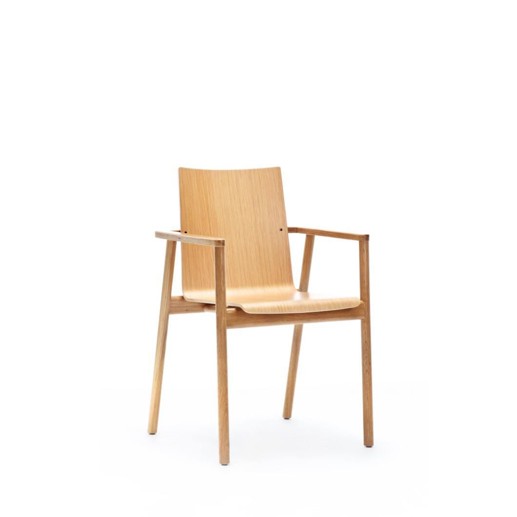 Scandinavian design chair - Plus+ - Martela - indoor / oak / birch