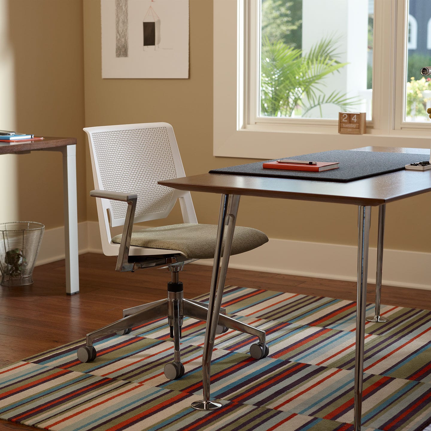 Contemporary conference chair - VERY - Haworth Europe - indoor / fabric ...