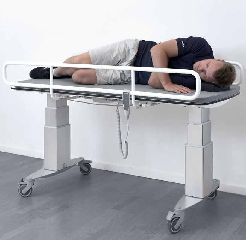 Stainless steel changing table - MOBILIO - Ropox A/S - laminate / with ...