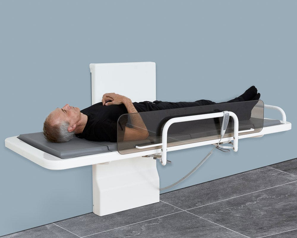 Stainless steel changing table - 40-250 SERIES - Ropox A/S - aluminum ...