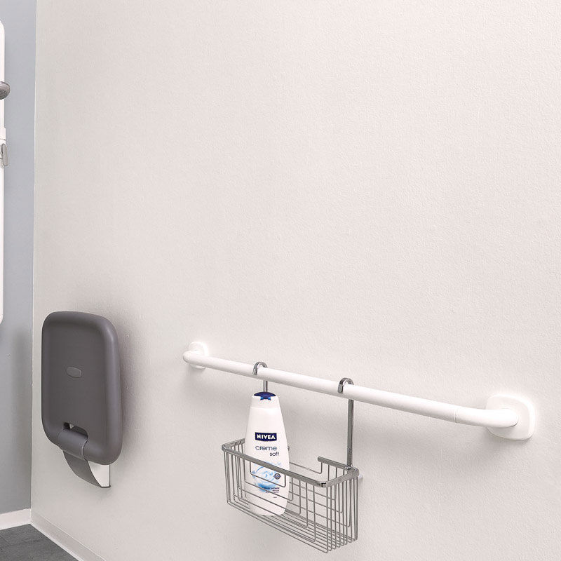 Aluminum grab bar - 40-446 SERIES - Ropox A/S - straight / L-shaped ...