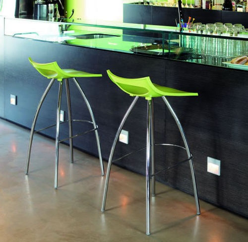 Contemporary bar stool - Diablito - SCAB GIARDINO SPA - technopolymer ...