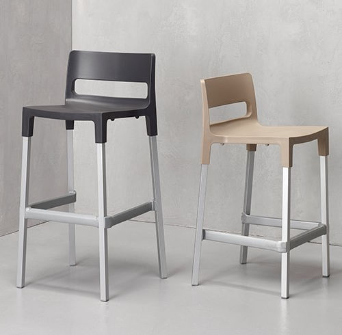 Contemporary bar chair - Divo - SCAB GIARDINO SPA - outdoor / indoor ...