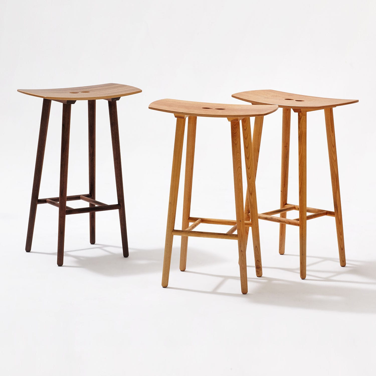 Scandinavian design bar stool - PAUL - sixay furniture - oak / beech ...