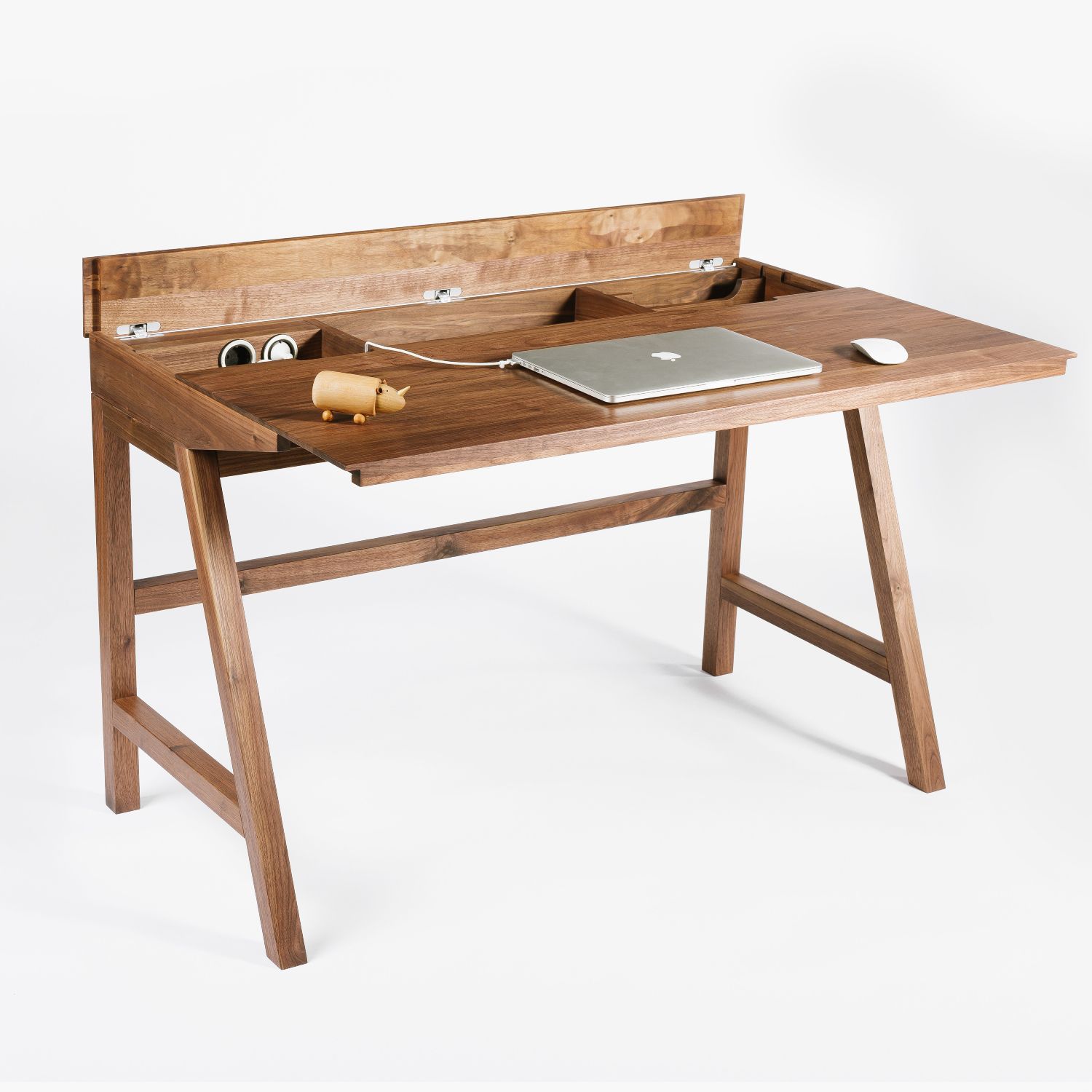 Free-standing desk - MATE - sixay furniture - Scandinavian design / oak ...