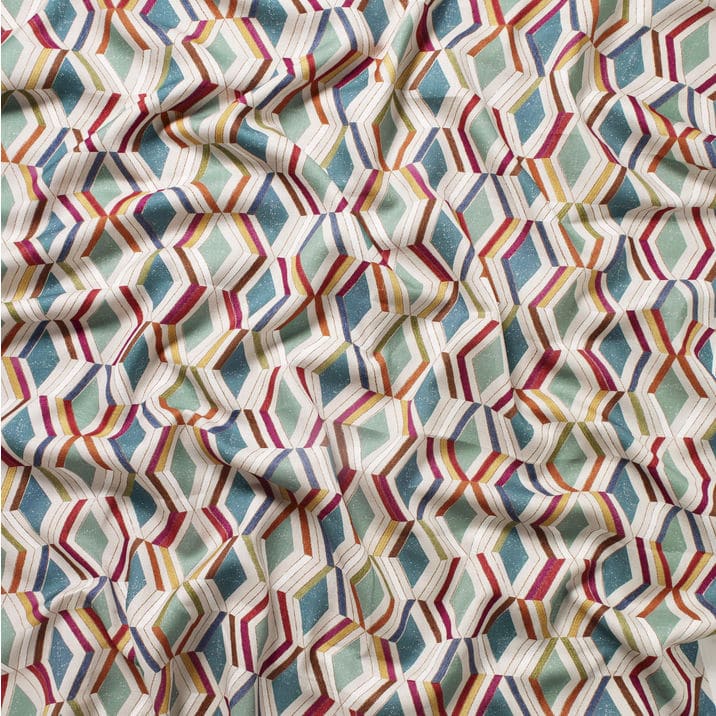 Upholstery fabric - LUNA - Jane Churchill - for curtain / geometric ...