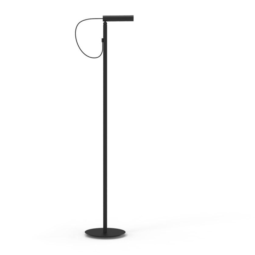 Floor-standing lamp - TYPE - NEMO - metal / contemporary / corded
