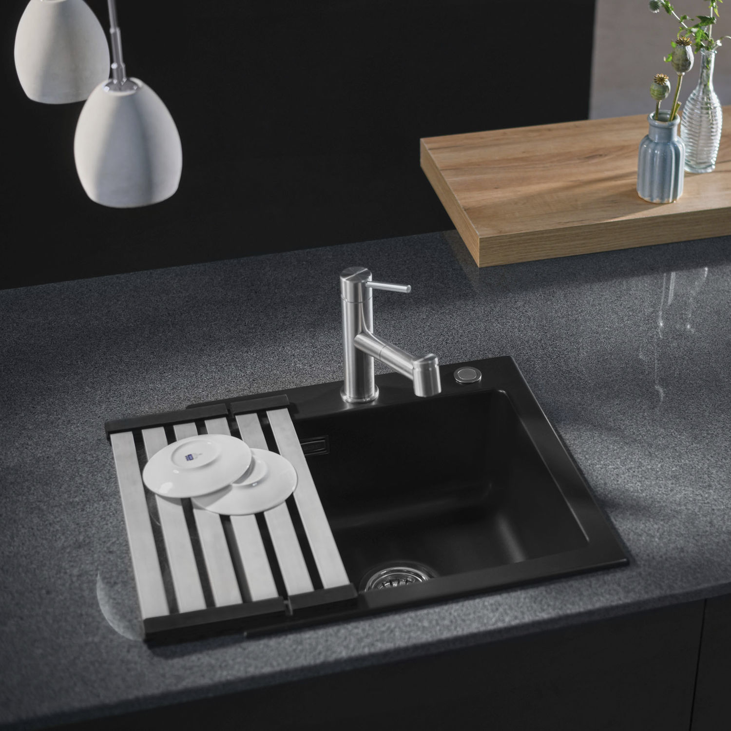 Single-bowl kitchen sink - Mera 51 - systemceram GmbH & Co. KG - with ...
