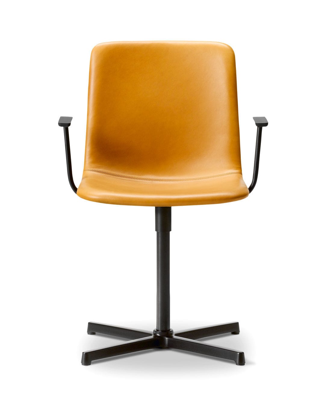 Fabric task chair - PATO - Fredericia Furniture - polished aluminum ...