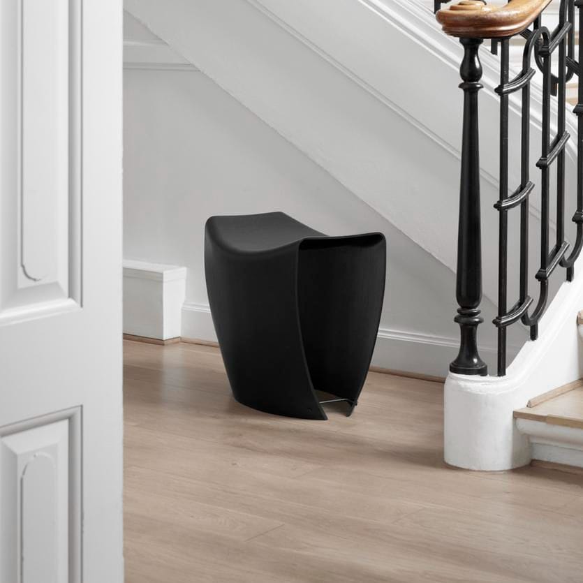 Minimalist design stool - GALLERY - Fredericia Furniture - ash / walnut ...