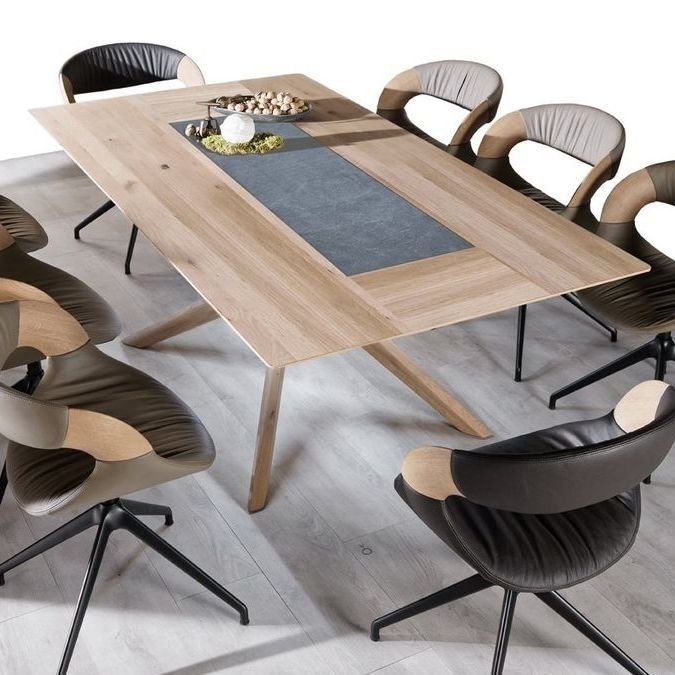 Contemporary dining table - V-Alpin - Voglauer Möbelwerk Gschwandtner ...