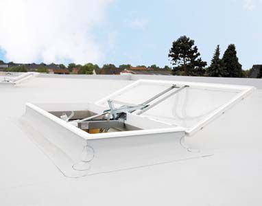 PVC smoke vent - CE - SKYLUX - smoke and heat extractor