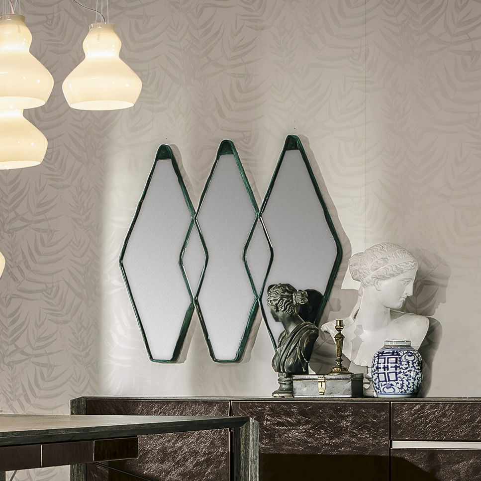 Wall-mounted mirror - VANITY FAIR - arketipo - contemporary / lozenge ...