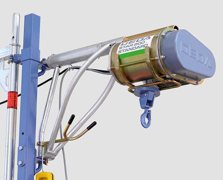 Electric cable hoist - STAR - GEDA GmbH - compact / motorized