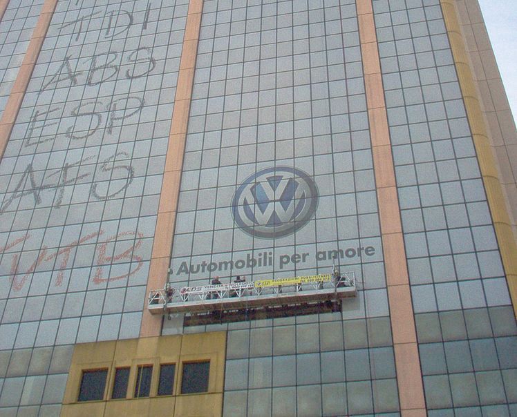 Work lifting platform - AB - GEDA GmbH - for facade / maintenance / for ...