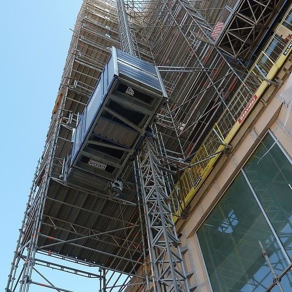 Heavy load freight elevator - MULTILIFT P12 - GEDA GmbH - for ...