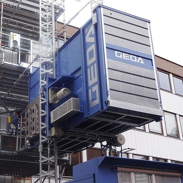 Heavy load freight elevator - MULTILIFT P18 - GEDA GmbH - for ...
