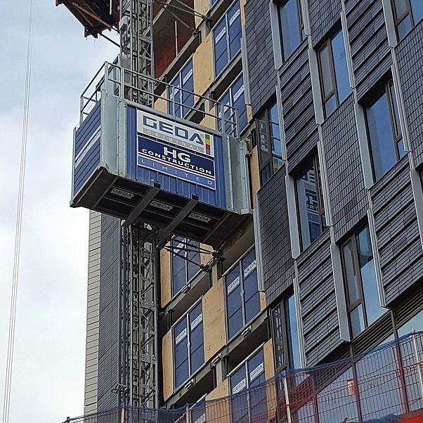 Heavy load freight elevator - PH 3240 - GEDA GmbH - building