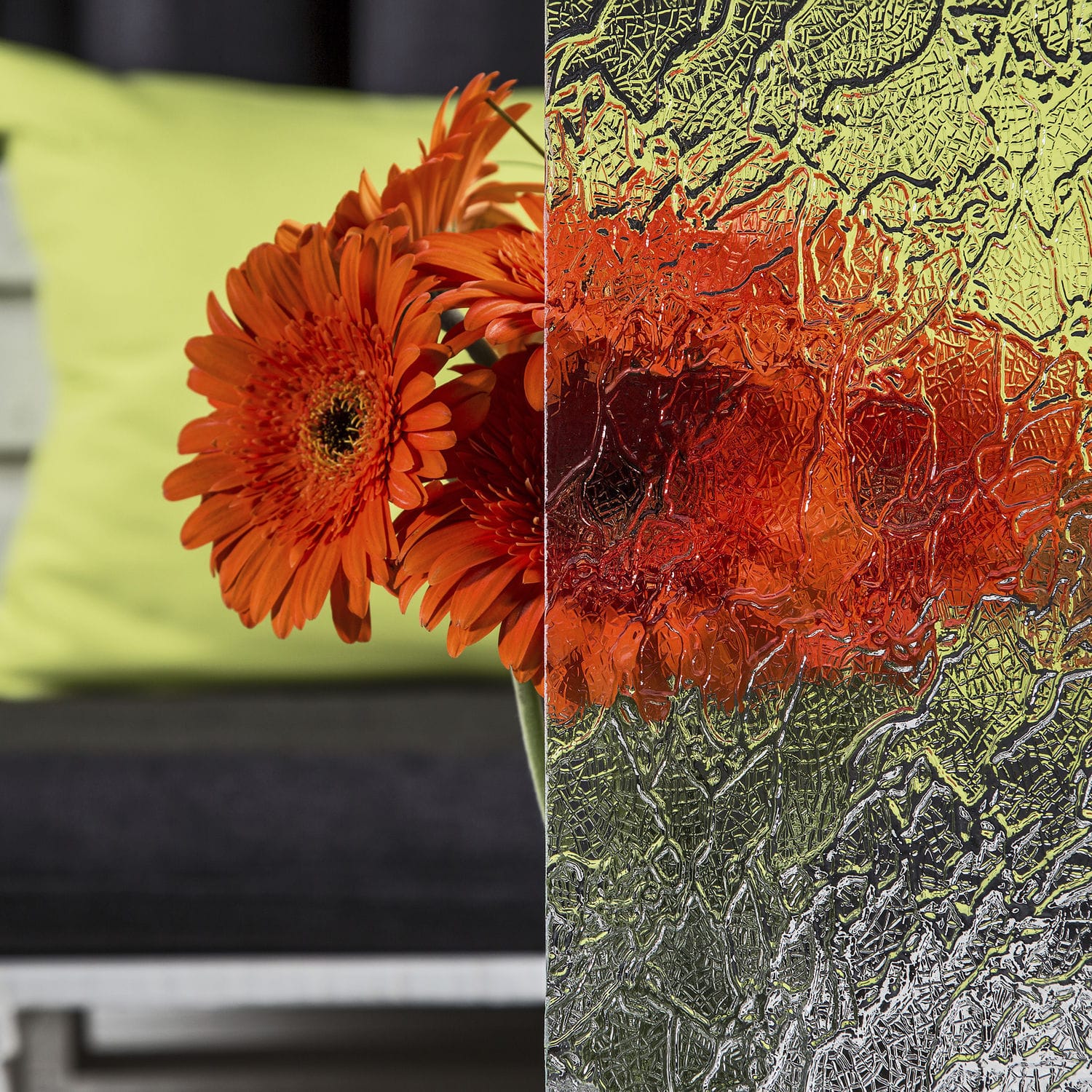 Structural glass panel - Ornament D - Glasfabrik Lamberts GmbH & Co. KG ...