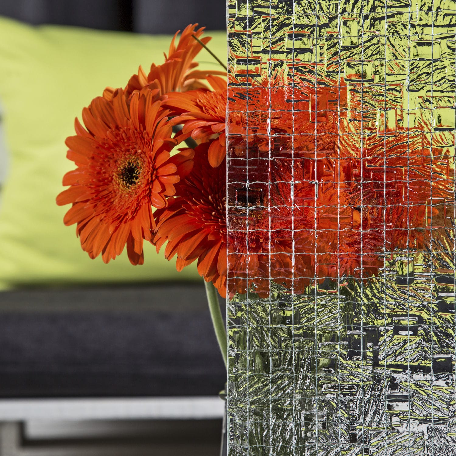 Wired glass panel - neolit - Glasfabrik Lamberts GmbH & Co. KG ...