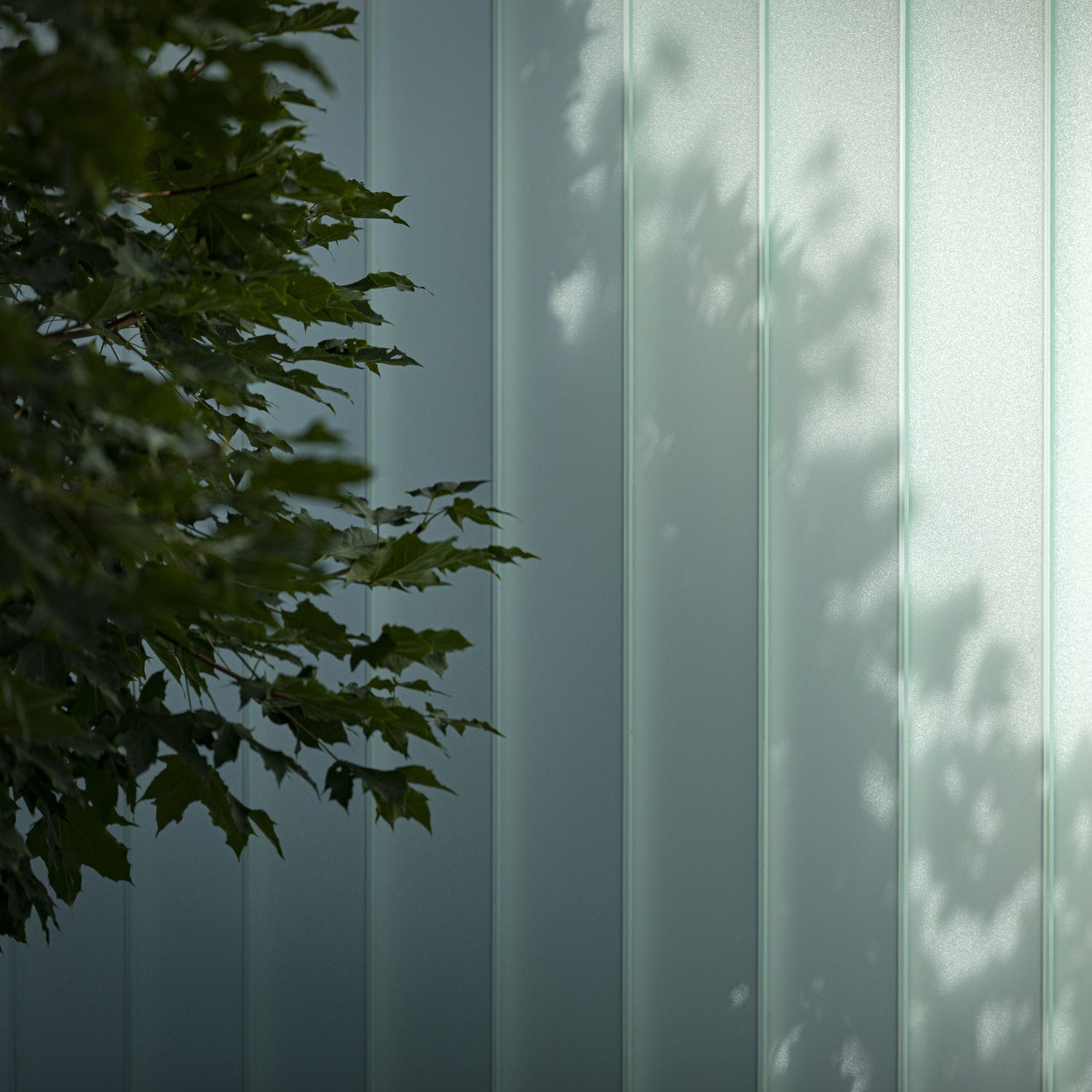 Sandblasted profiled glass - LINIT EcoGlass 504 S - Glasfabrik Lamberts ...