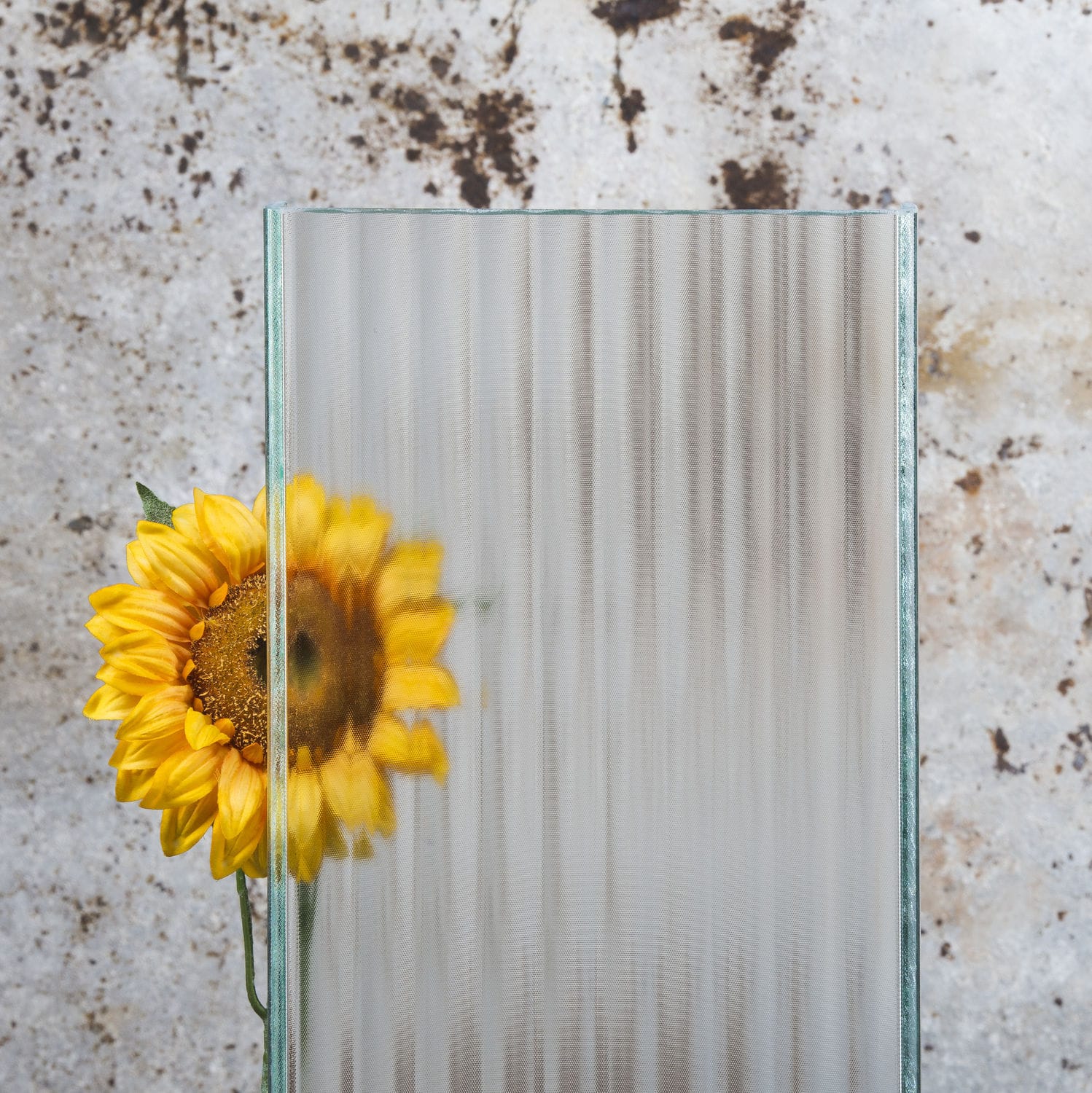 Translucent profiled glass - LINIT EcoGlass moiré - Glasfabrik Lamberts ...