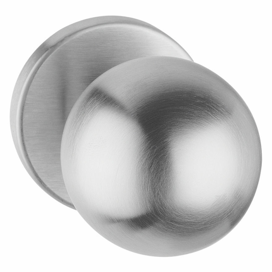 Contemporary door knob - 5825 - Glutz - polished stainless steel ...