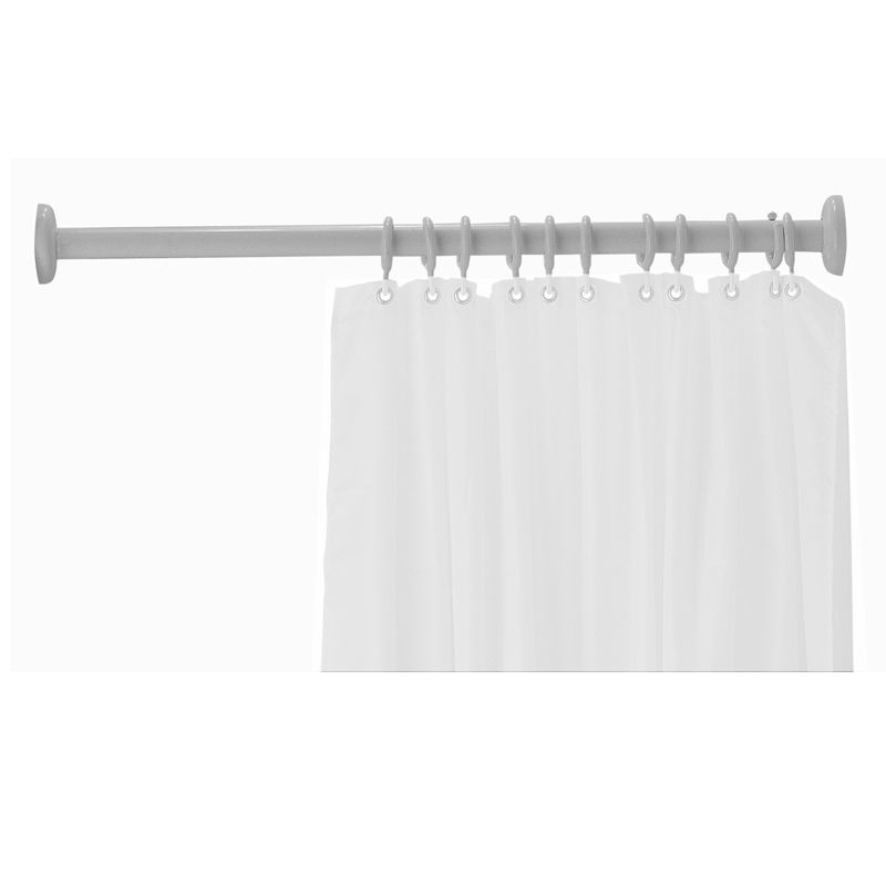 Aluminum shower curtain bar - G01JRS01 - PONTE GIULIO - straight