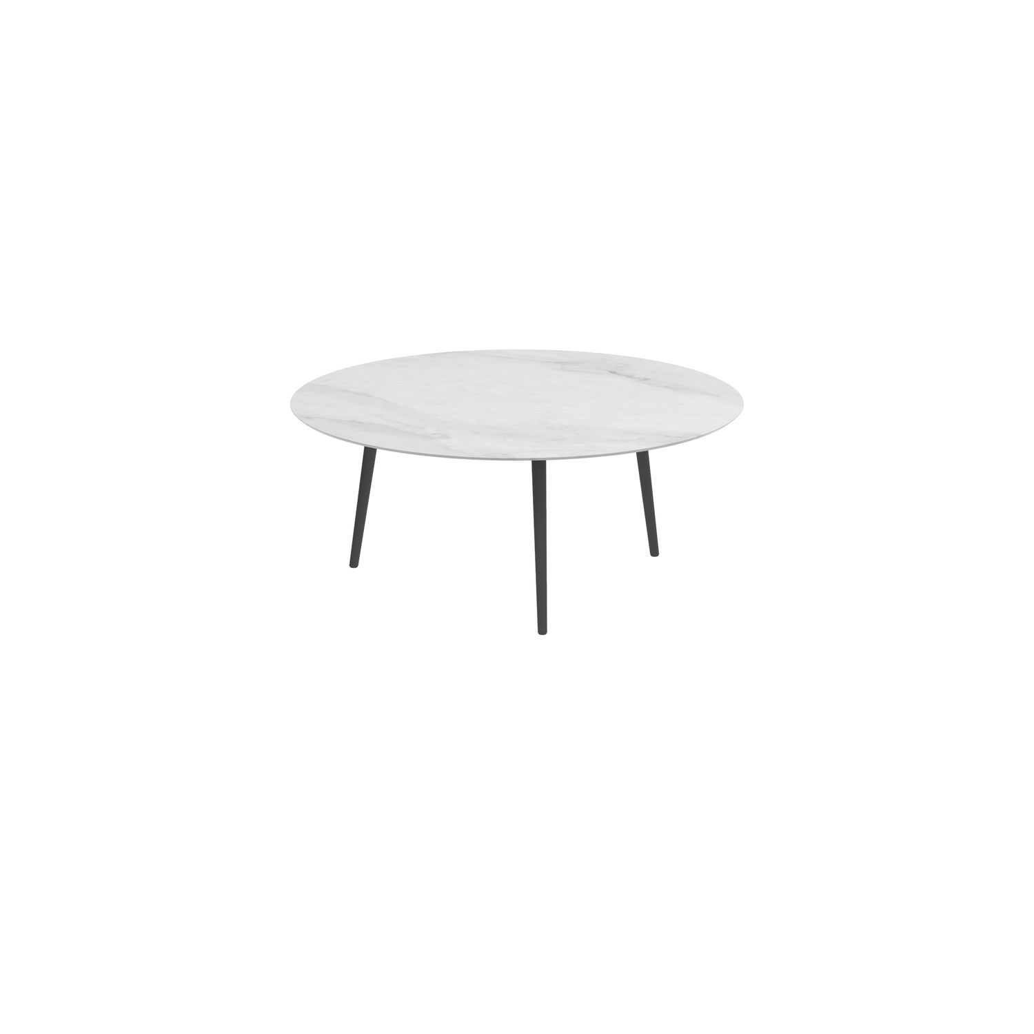 Contemporary coffee table - STYLETTO - Royal Botania - teak / ceramic ...
