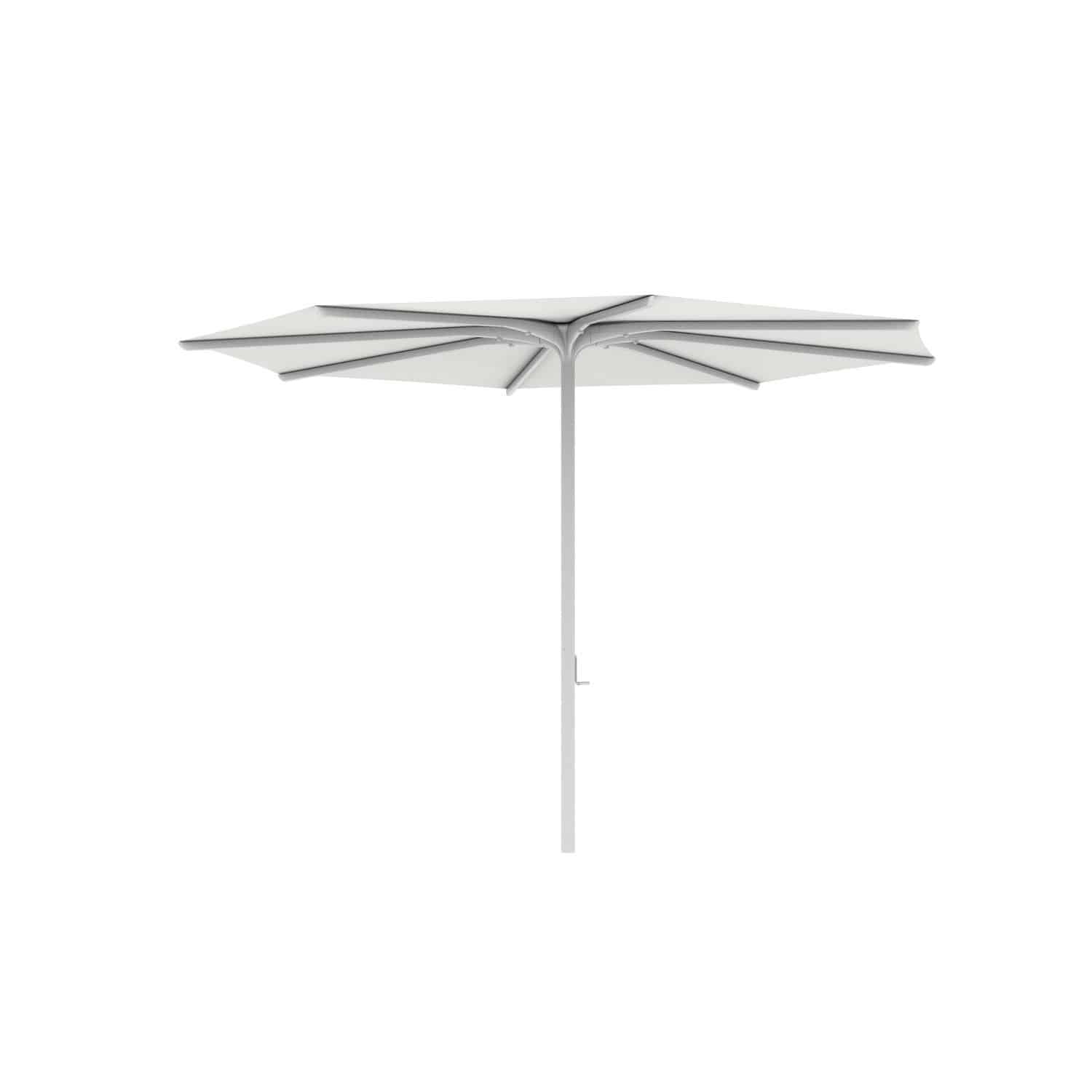 Round parasol - BLOOM - Royal Botania - mast-centered / textile ...